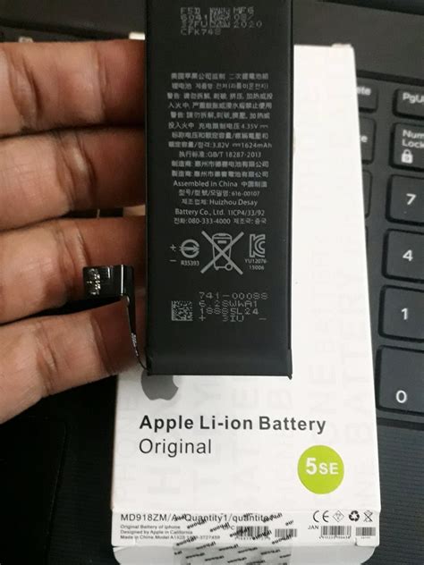 Original Apple iPhone 5SE Or SE Mobile Battery With 1624mAh (With ...