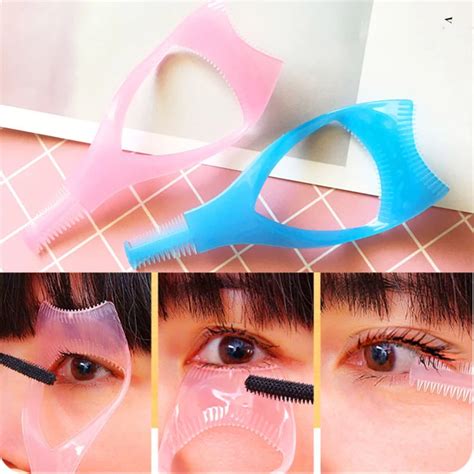 Силиконовый инструмент для макияжа ресниц 3 в 1 | AliExpress