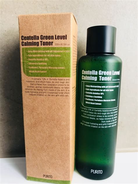 Purito Centella Green Level Calming toner–review – Face Massage Amsterdam