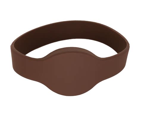 Купить RFID браслет EM-Marine (OVAL-EM) КОРИЧНЕВЫЙ | ZKTeco-Store