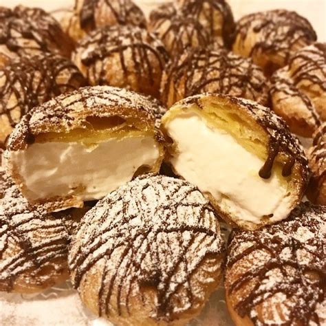Марина on Instagram: “Профитроли: Классические профитроли со взбитыми ...