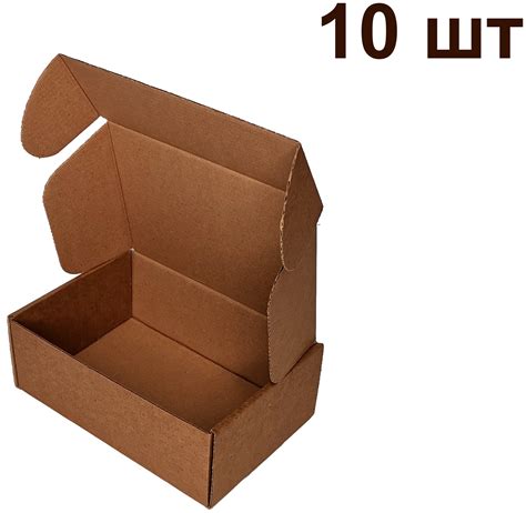 Развертка коробки из картона с крышкой — купить по низкой цене на ...