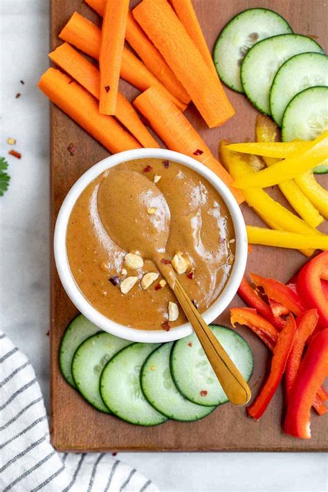 BEST Easy Thai Peanut Sauce - Eat With Clarity