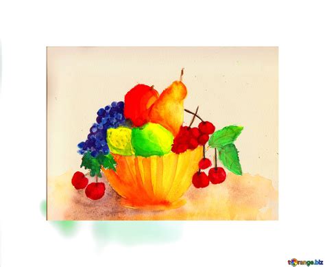 акварель с фруктами №88179