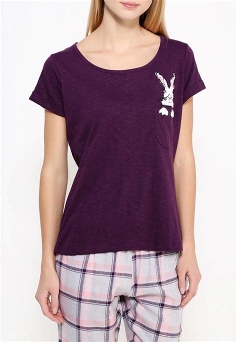 Пижама Dorothy Perkins, цвет: фиолетовый, DO005EWMIL84 — купить в ...