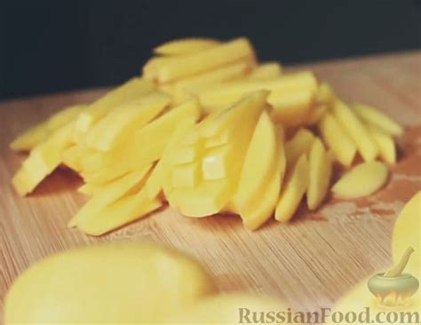 Рецепт: Лисички с картошкой на RussianFood.com