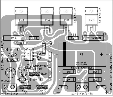 NT300 v5 – Laboratorie strømforsyning (CD) – Jostykit & Circuit Design