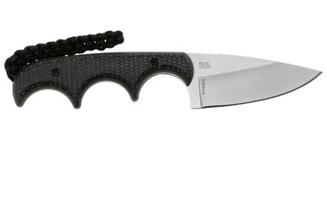 CRKT Minimalist Drop Point 154CM 2384CM Black Canvas Micarta ...