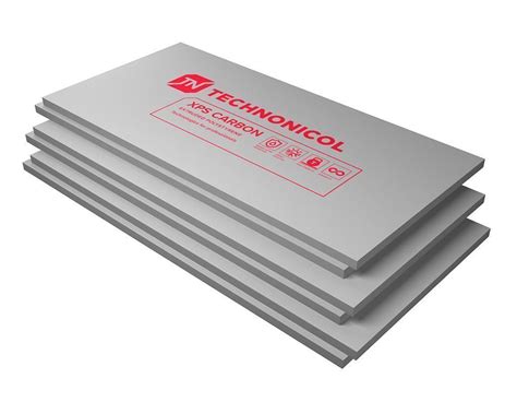 Экструдированный пенополистирол Технониколь XPS CARBON ECO 580x1180x100 ...