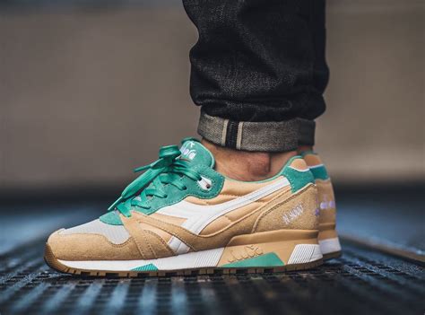 Diadora N9000 NYL Golden Straw - Sneaker Bar Detroit