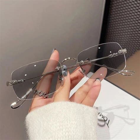 Купить Модные прямоугольные женские фотохромные очки для близорукости ...
