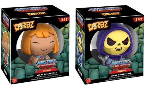 Funko Dorbz Masters of the Universe Vinyl Figures | ActionFiguresDaily.com