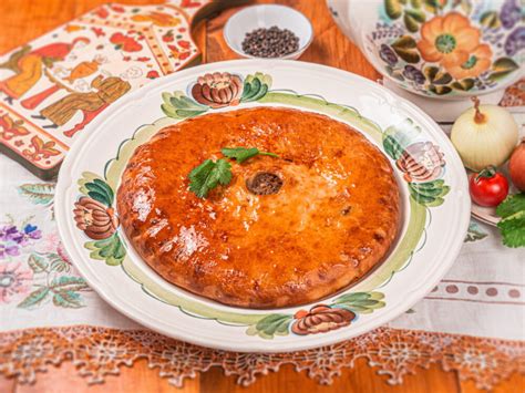 Пирог «Осетинский» с мясом за 1690 ₽ с доставкой - купить по низкой ...