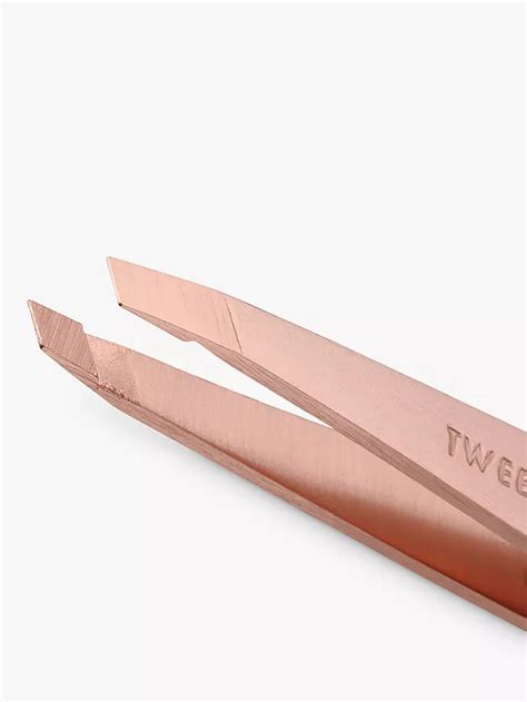 Tweezerman Rose Gold Slant Tweezers