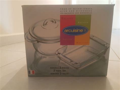 Arcuisine 3 piece kitchenware set, Furniture & Home Living, Kitchenware ...