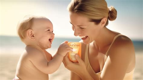 Premium AI Image | suncare