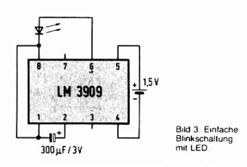 LM 3909, Tube LM3909; Röhre LM 3909 ID41277, IC - Integrated