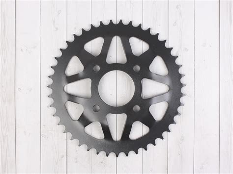 Звезда ведомая стальная KAYO K1, K2, T2 520-43 SM-PARTS (арт. #8764)