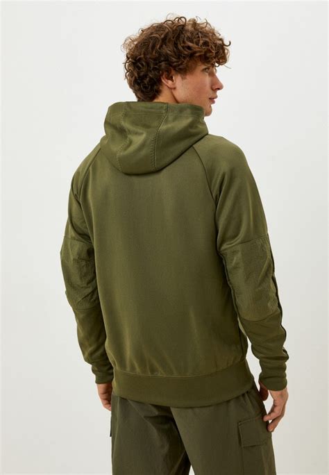 Толстовка Nike M NSW AIR MAX PK FZ HOODIE, цвет: хаки, RTLABZ672001 ...