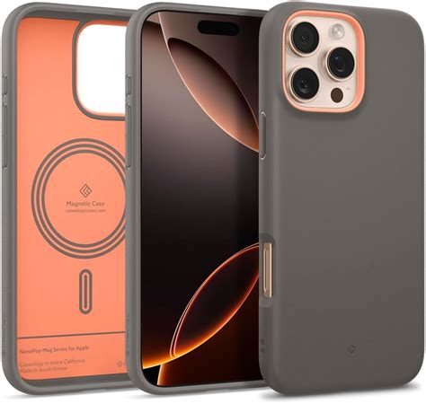 CASEOLOGY by Spigen Nano Pop Mag for iPhone 16 Pro Case [Soft & Dust ...