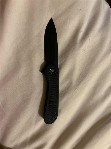 Civivi Elementum Button Lock 2. Just got it in the mail today. Thoughts ...