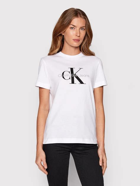 Футболка женская Calvin Klein Jeans J20J219142-YAF L Белая ...
