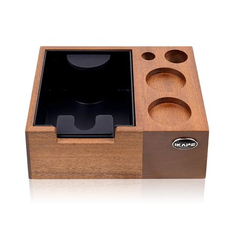IKAPE V4 Espresso Knock Box, Espresso Coffee Organizer Box