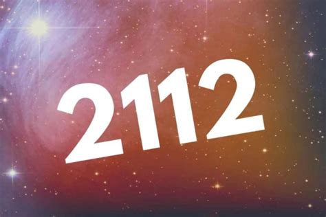 2112 Bedeutung: Ein himmlischer Gruß mit Herz