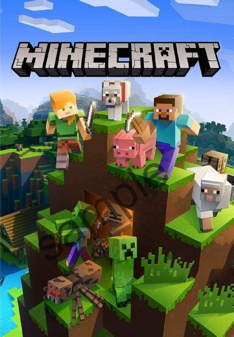 Minecraft Poster | Art minecraft, Fond ecran minecraft, Affiches minecraft
