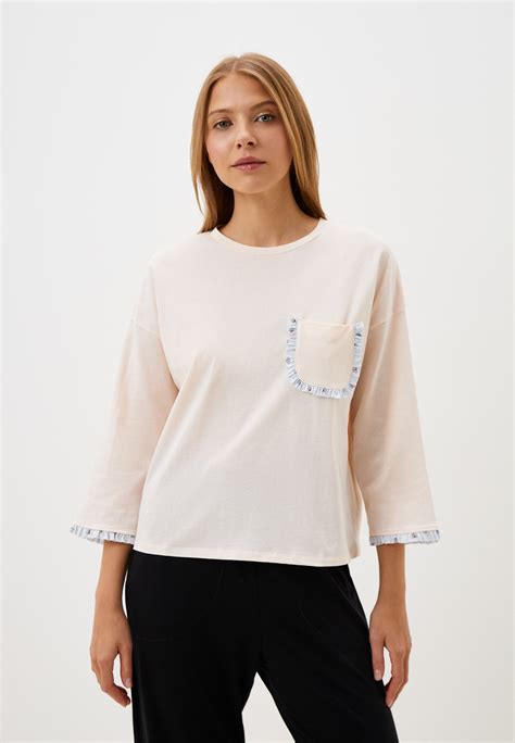 Лонгслив United Colors of Benetton, цвет: бежевый, RTLADI245501 ...