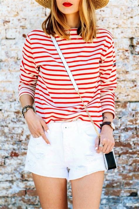 С чем носить полоску и полосатые вещи в 2021 году? | Style, Red striped ...