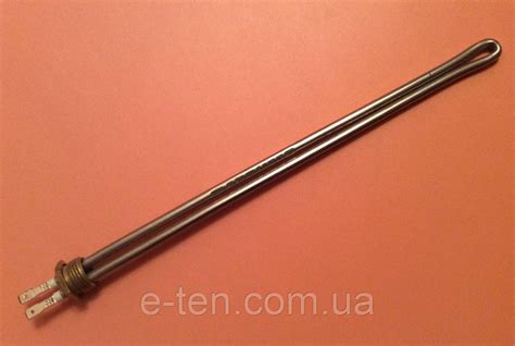 Тэн прямой из нержавейки 800W / на резьбе 1/2" для полотенцесушителей ...