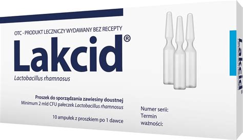 Lakcid proszek 10 ampułek - Opinie i ceny na Ceneo.pl