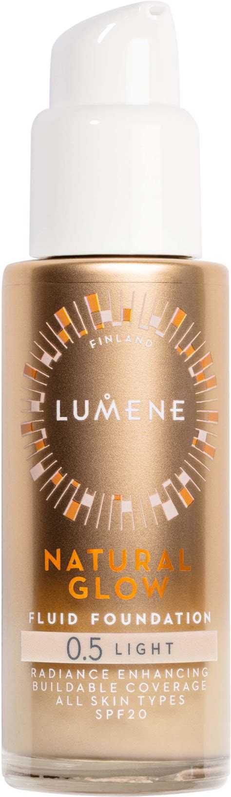 Lumene Glow Fluid Foundation SPF20 0.5 Light | lyko.com