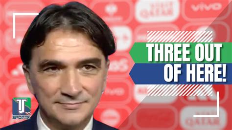 Zlatko Dalić REACTS to Croatia FACING Spain, Italy, and Albania in the ...