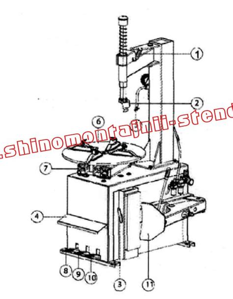 Шиномонтажный станок Trommelberg 1850B