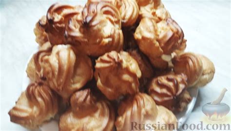 Профитроли, рецепты на RussianFood.com: 65 рецептов профитролей