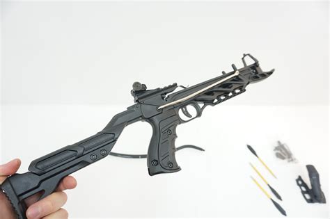 Арбалет-пистолет Man Kung MK-TCS2-BK Alligator, регул. приклад (черный ...