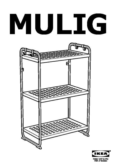 MULIG Shelving unit white - IKEAPEDIA