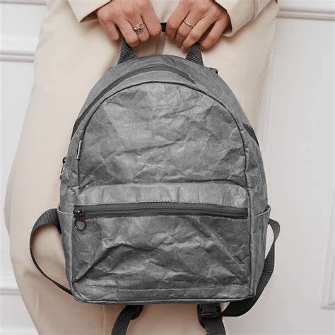 Купить рюкзак Latifa Kraft Gray из крафт-материала Tyvek (Тайвек) в ...