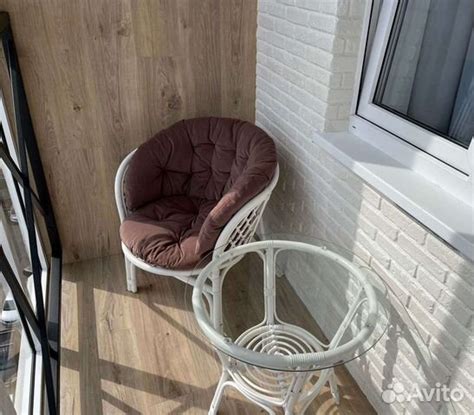 Кресло из ротанга для отдыха на балкон лоджию купить в Санкт-Петербурге ...