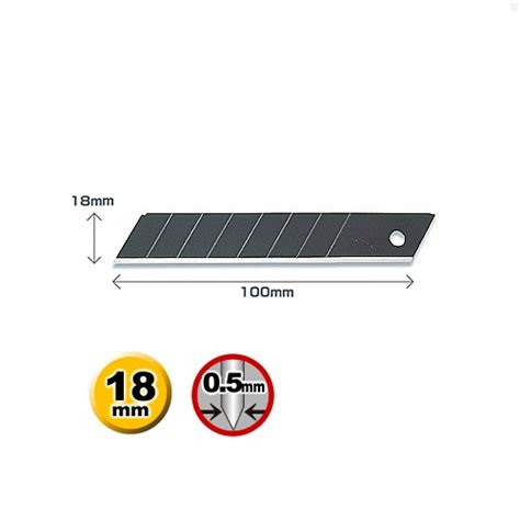 Olfa LBB-5B UltraMax' Heavy-Duty Blades 5/pk Model 1072195 BuyOlfa.com