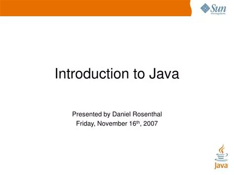 PPT - Introduction to Java PowerPoint Presentation, free download - ID ...