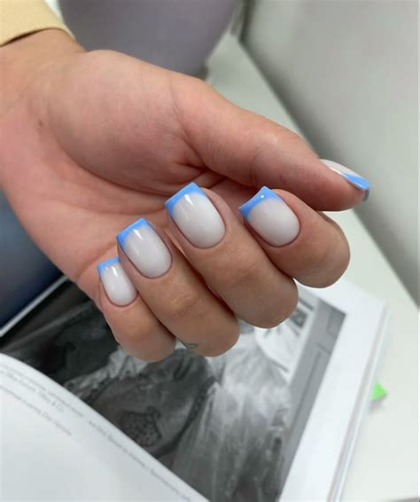 Frenchmanicure | Дизайнерские ногти, Квадратные ногти, Дизай ногтей