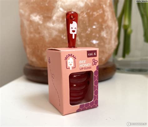 Блеск для губ Табер Трейд Iscream Bee honey lip gloss col. 6 ...
