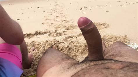 My straight friend touch my dick in the beach | xHamster