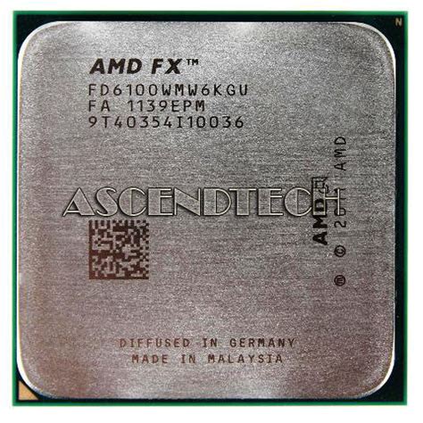 FD6100WMW6KGU | Amd FX-6100 3.3GHz Desktop Processor