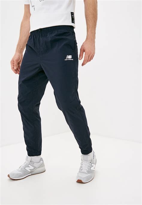 Брюки спортивные New Balance NB Athletics Wind Pant, цвет: синий ...