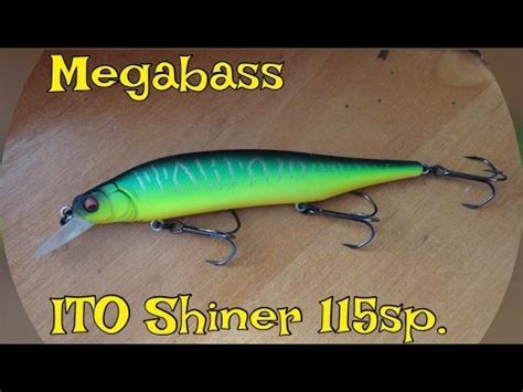 Megabass ITO SHINER 115sp. Ловля щуки! - YouTube