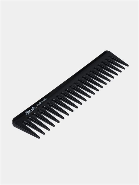 Гребень Janeke, Super comb, для нанесения геля, черный, 18.7 * 4 см ...